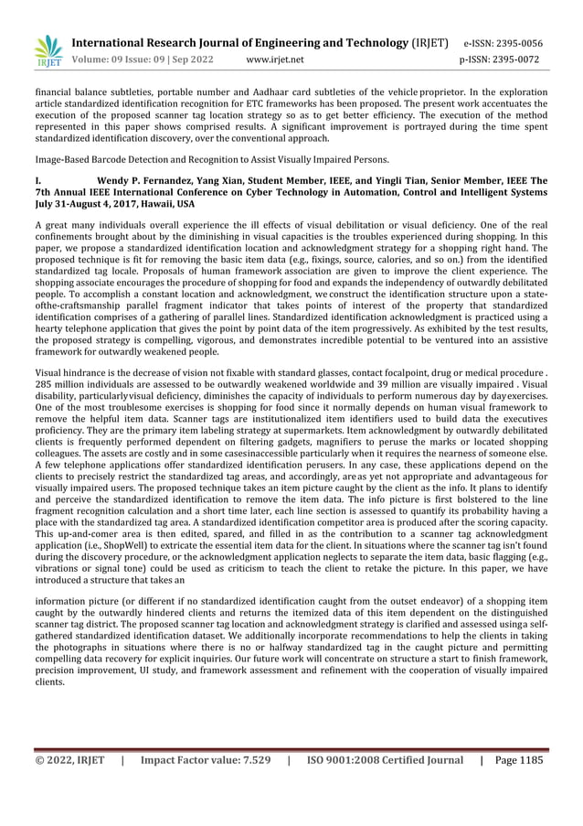 Limitations of Barcode and QR code Scanner | PDF