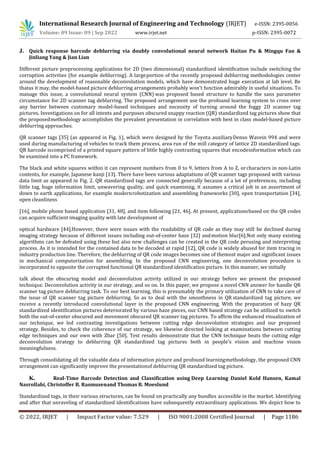 Limitations of Barcode and QR code Scanner | PDF | Web Development | Internet