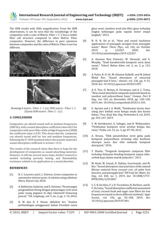 COMPOSITE MATERIALS OF SOUND ABSORPTION POLYURETHANE FOAM, Pineapple ...