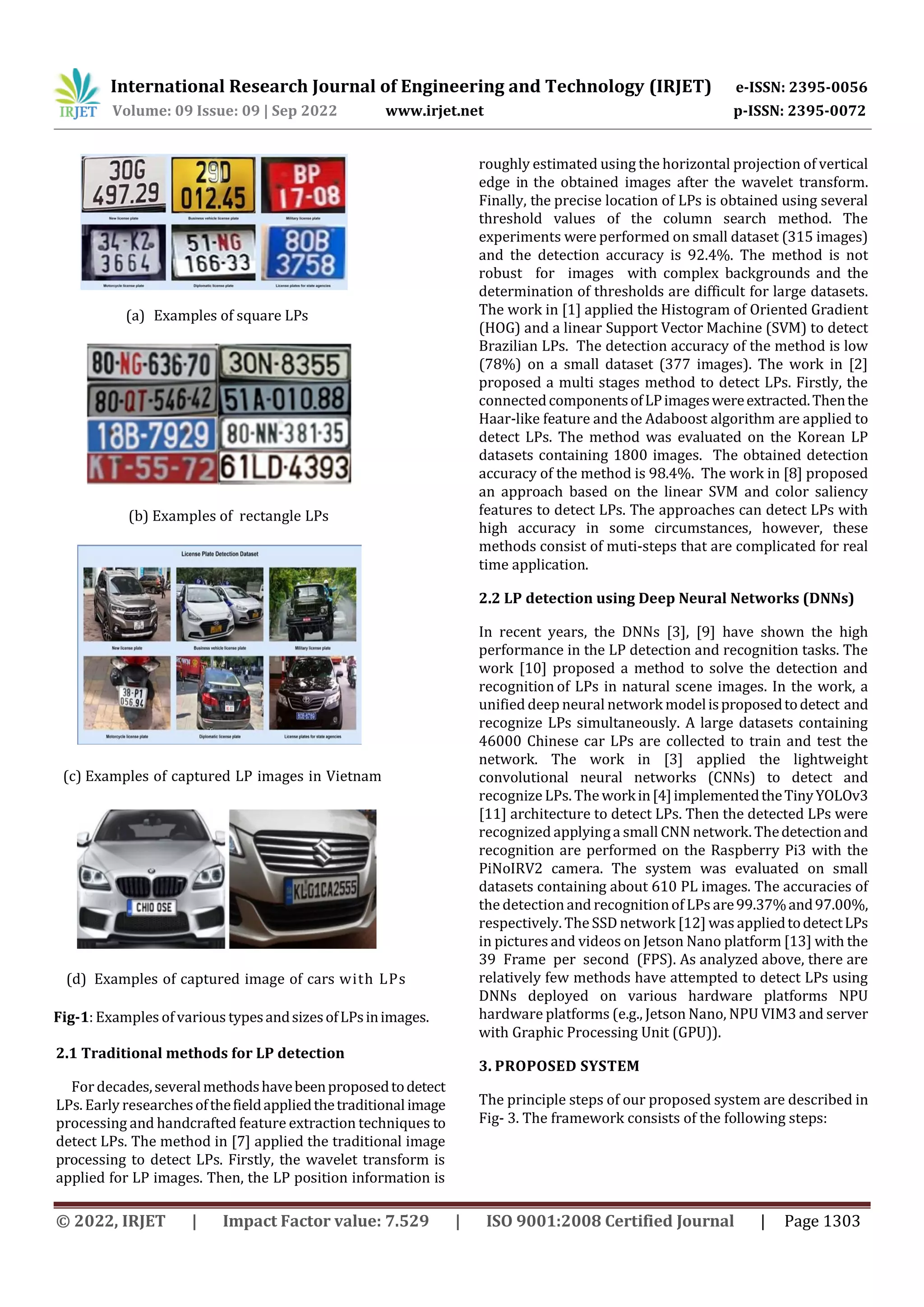 Improving The Performance Of License Plate Detection Using Deep Neural Networks On Diverse