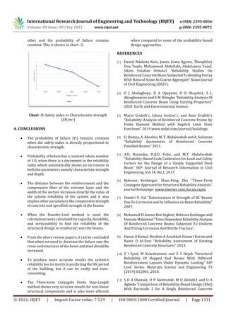 RELIABILITY ANALYSIS OF CONCRETE BEAMS: A Complete Review | PDF