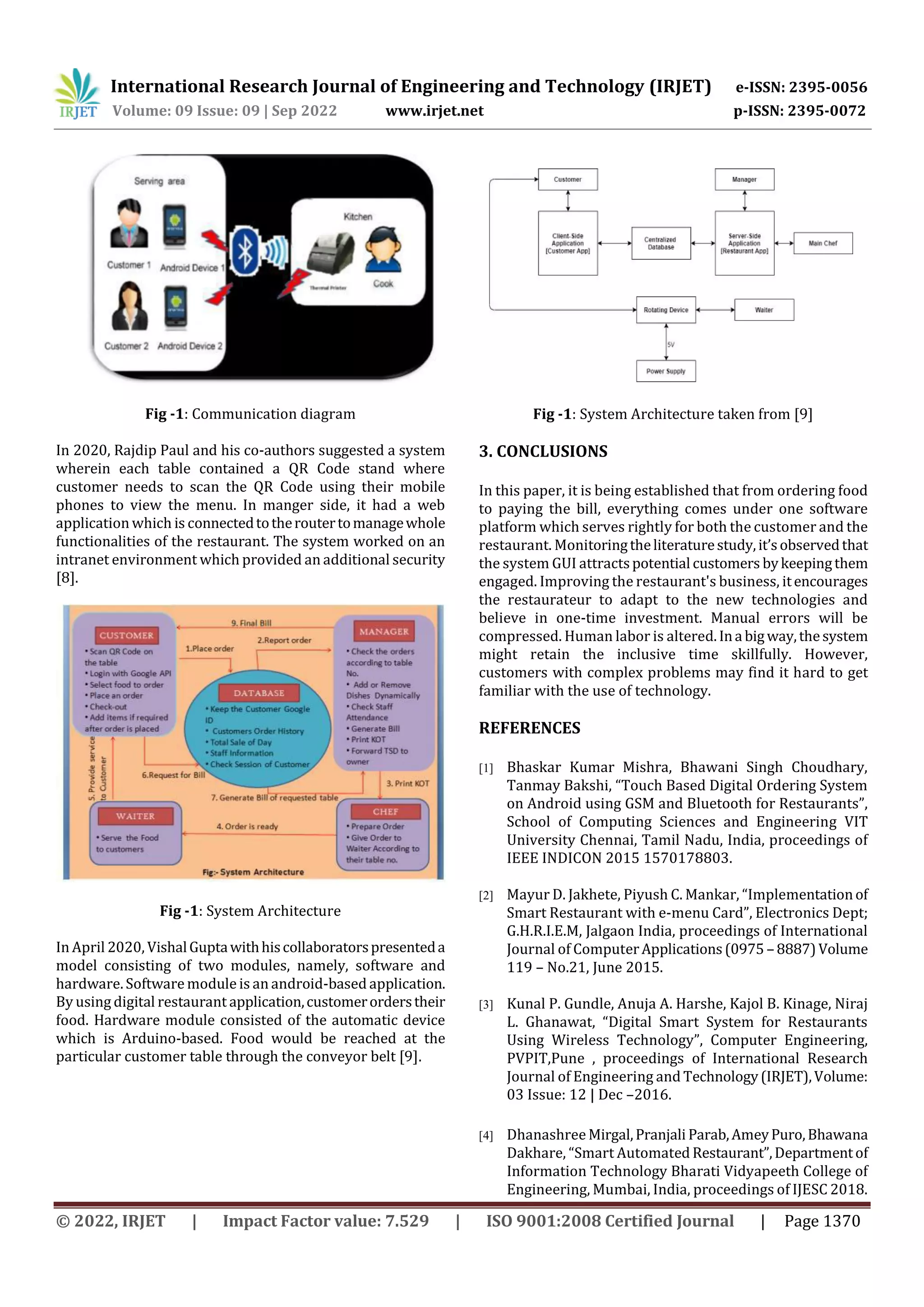 Tap and Dine – Smart Bistro Management and Ordering System | PDF
