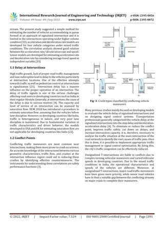 A Review on Optimization of Design and Safety of Intersection | PDF