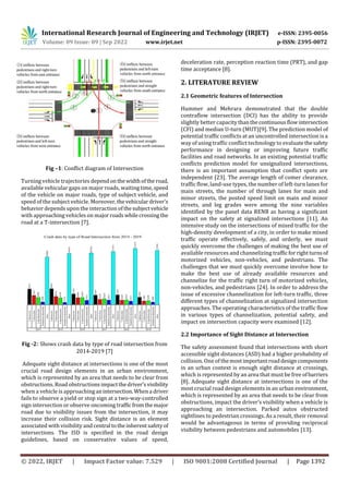 A Review on Optimization of Design and Safety of Intersection | PDF