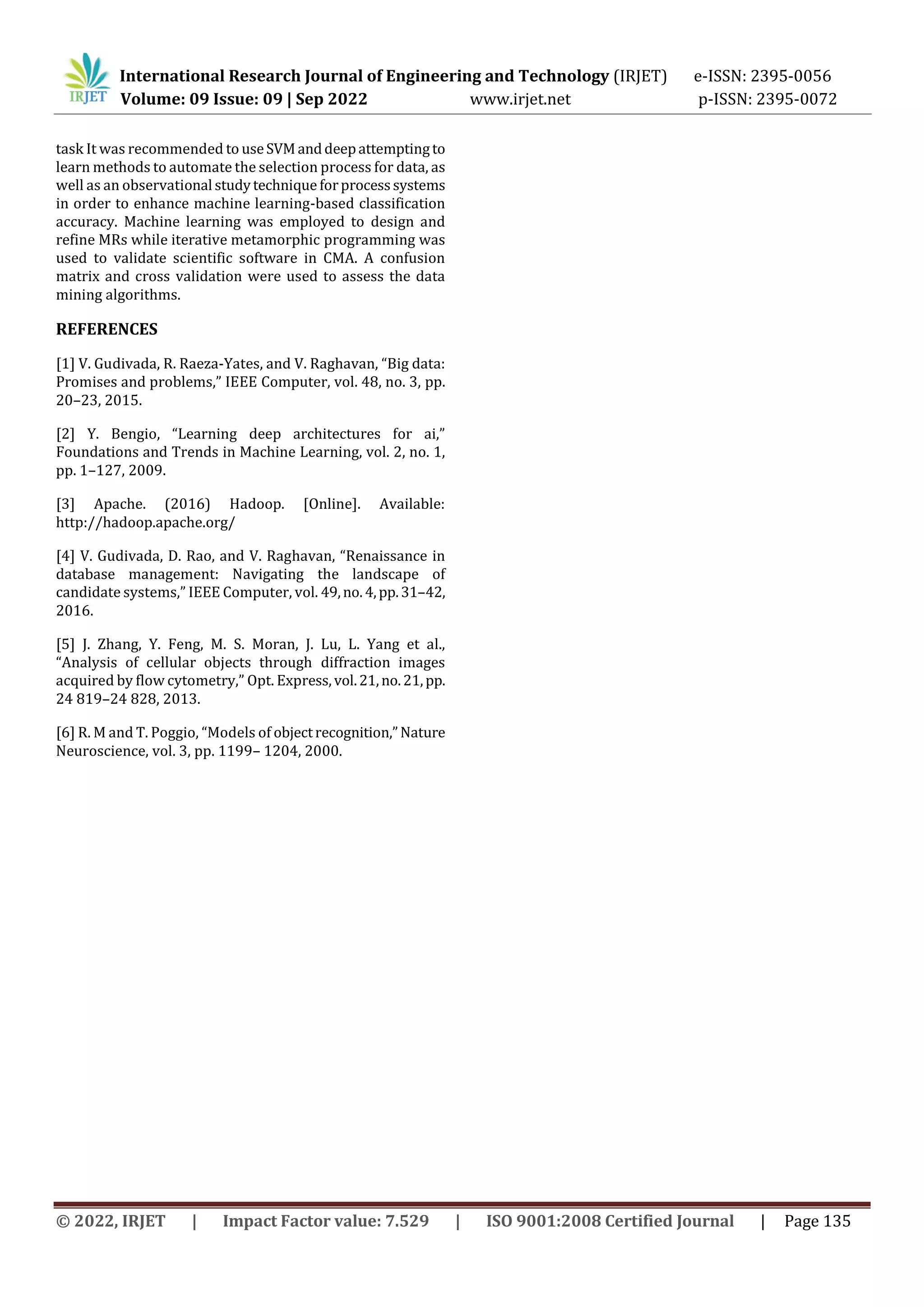 A Machine Learning Based Framework For Verification And Validation Of