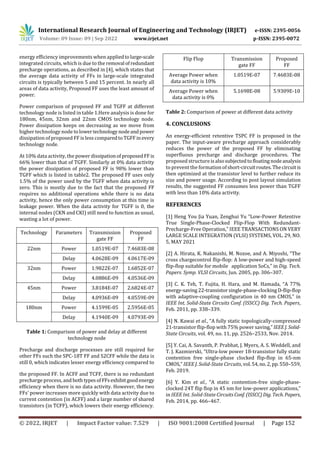 Design and Implementation of Low Power D flip flop for Embedded ...