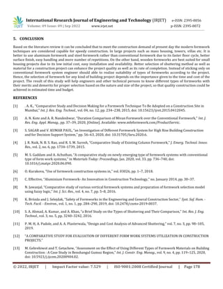 SELECTION OF FORMWORKS FOR BUILDING CONSTRUCTION | PDF