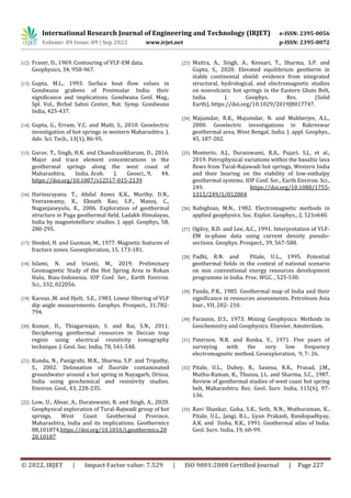 Very Low-Frequency Electromagnetic modeling for deciphering shallow conductive features over ...