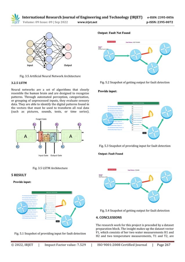 Deep Learning Fault Detection Algorithms in WSNs | PDF