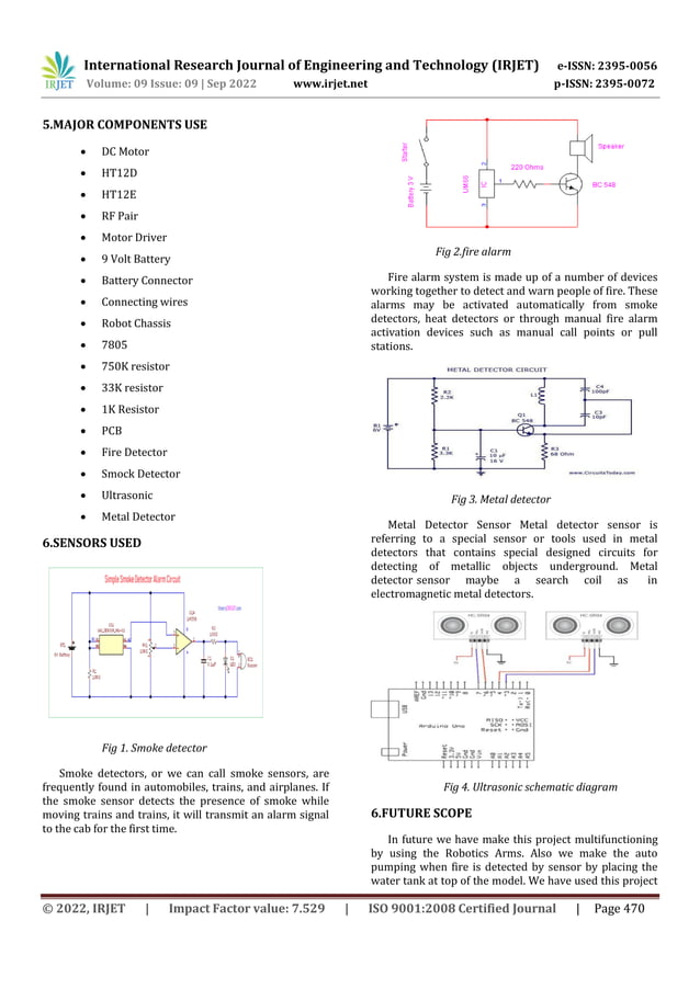 RF Controlled Robot Using Advanced Sensors | PDF