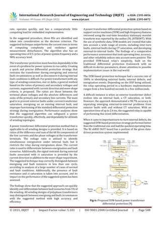 Review on Different Techniques for Differential Protection of Power Transformer | PDF