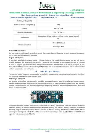 AUTOMATIC IRRIGATION SYSTEM DESIGN AND IMPLEMENTATION BASED ON IOT FOR ...