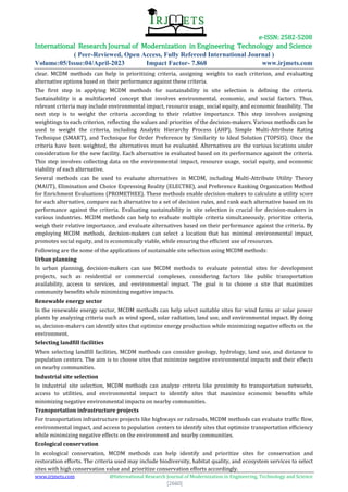 Multi-Criteria Decision-Making (MCDM) as a powerful tool for ...