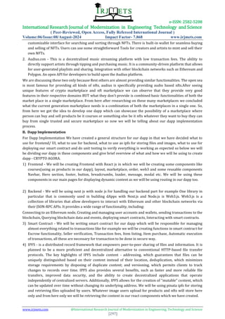 CRYPTO AGORA - CRYPTO MARKETPLACE | PDF