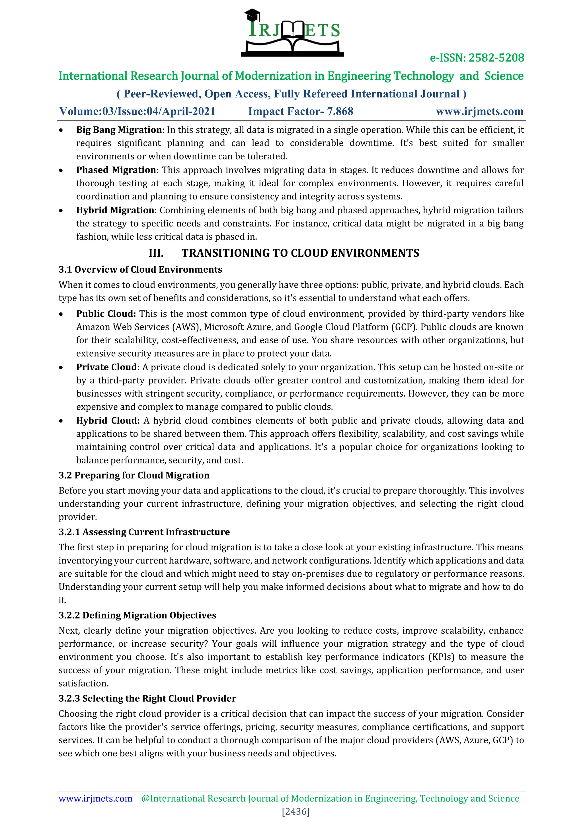 Seamless Data Migration Best Practices For Transitioning To Cloud Environments And Kubernetes