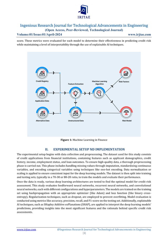 Improving Credit Risk Assessment in Financial Institutions Using Deep Learning and Explainable ...