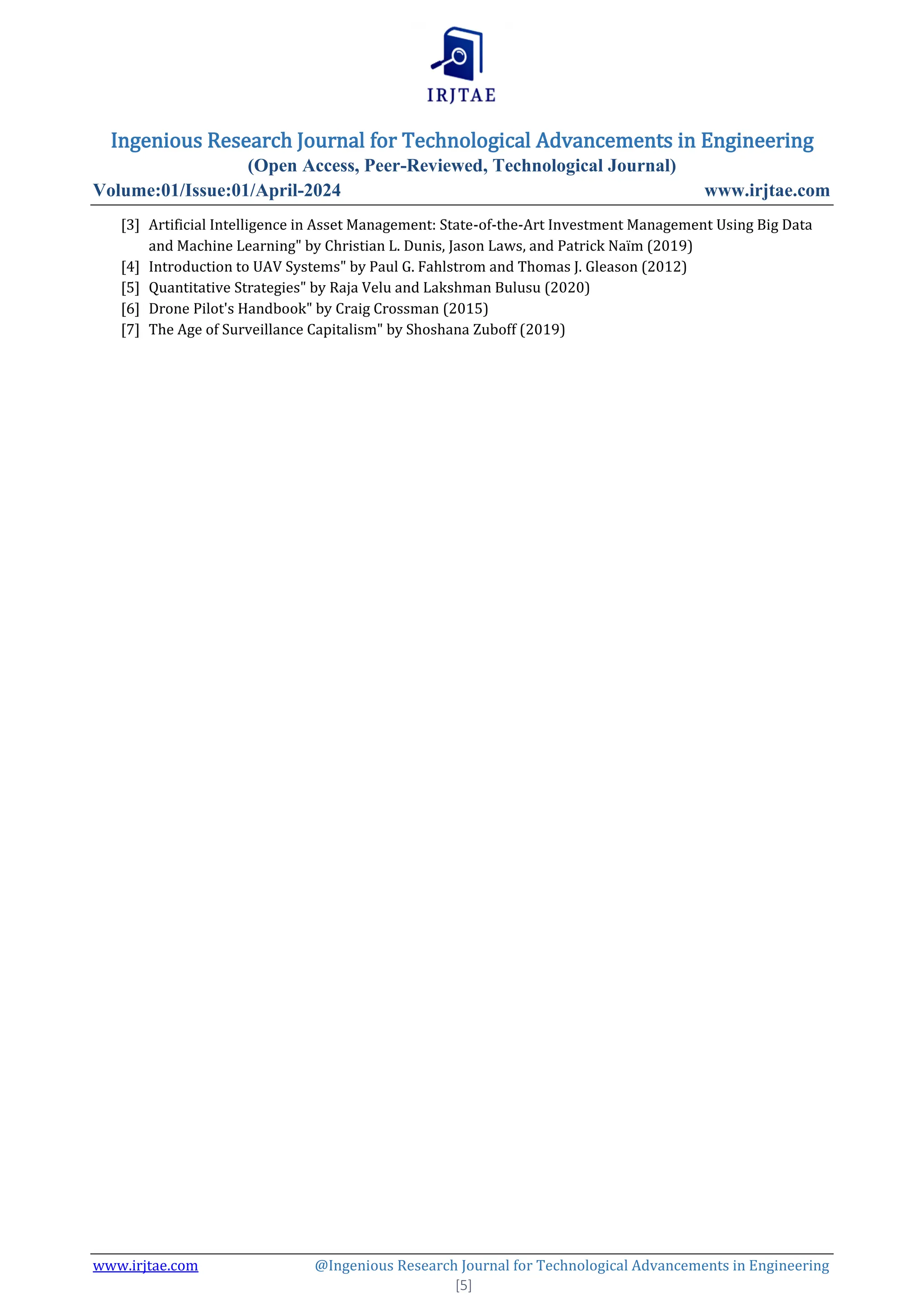 Advancements and Applications of Drone Technology: A Comprehensive ...