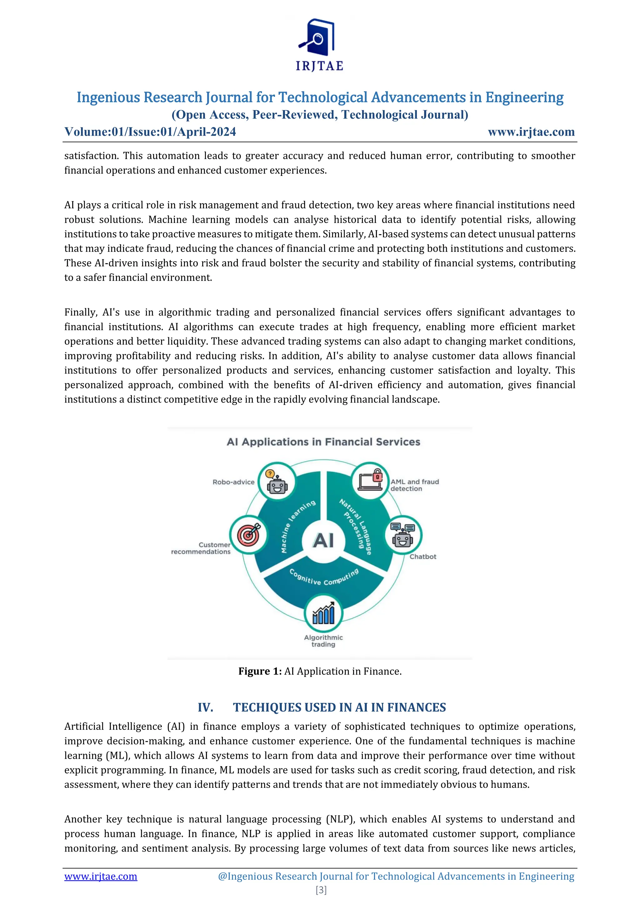 Artificial Intelligence in Finance: Applications, Challenges and ...