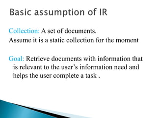 Information Retrieval-1 | PPT