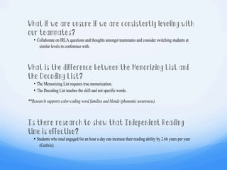 IRLA for Super Heroes | PDF | Educational Assessment | Education