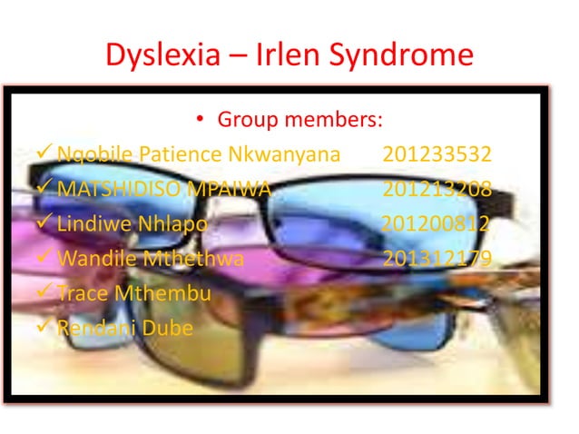 Irlen syndrome powepoint | PPT