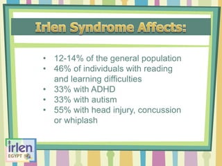 Irlen syndrome & the irlen method | PPTX