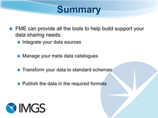 Managing data interoperability with FME | PPT