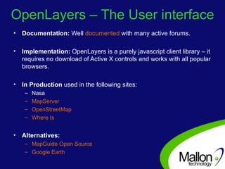 Sustainable and Efficient GIS? Open Source it. | PPT | Shareware and Freeware | Computer ...