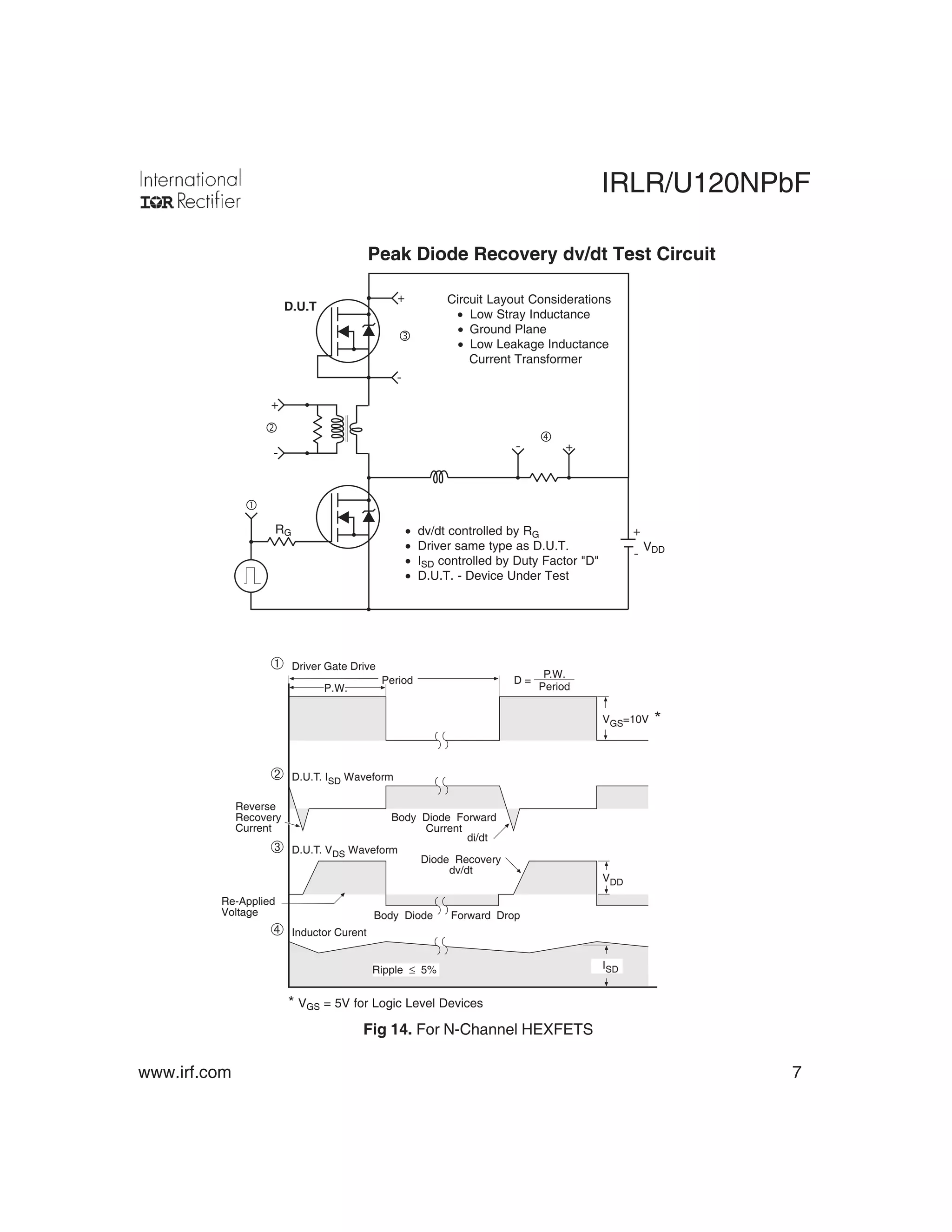 Original N - Channel Mosfet IRLR120NTRPBF LR120 LR120N 100V TO-252 New ...
