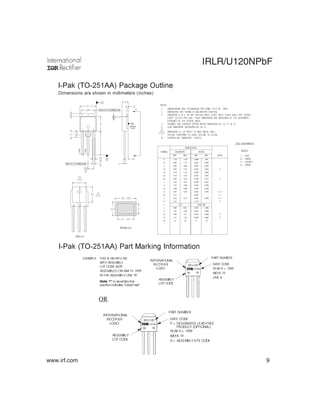 Original N - Channel Mosfet IRLR120NTRPBF LR120 LR120N 100V TO-252 New ...