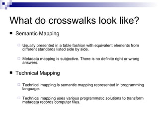 New Directions in Metadata | PPT | Databases | Computer Software and ...