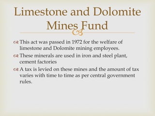 Labour Welfare Funds | PPTX