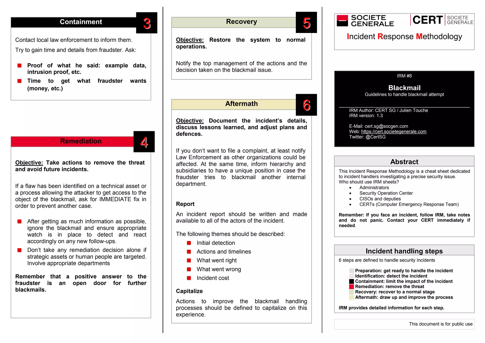 Irm 8-blackmail | PDF