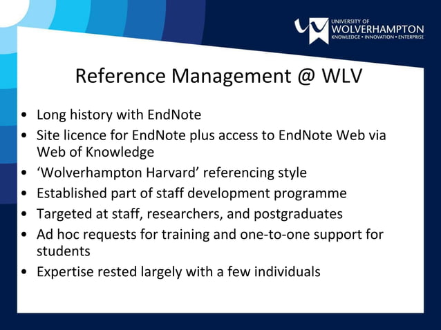 Reference Management and Digital Literacy | PPT
