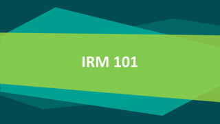 Integrated Risk Management 101 | PDF
