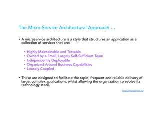 Moving To MicroServices | PPT