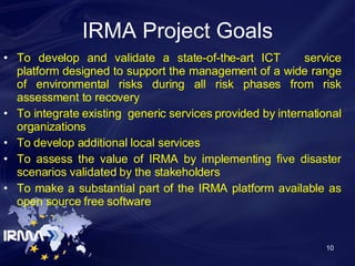 Irma Project Profile V 2.2 | PPT