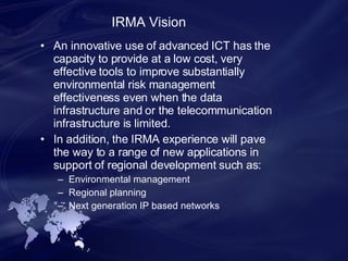 Irma Project Profile V 2.2 | PPT