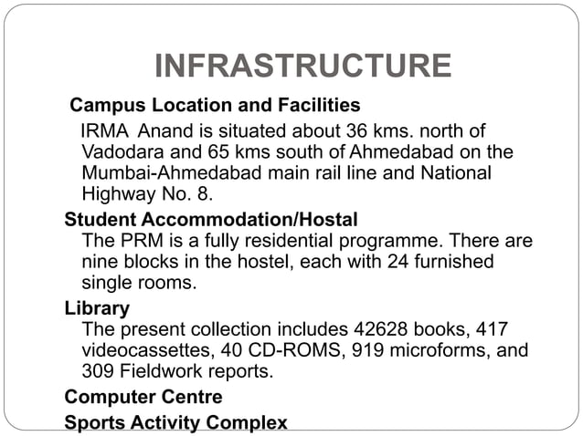 IRMA ANAND | PPTX | Postgraduate Education | College Education