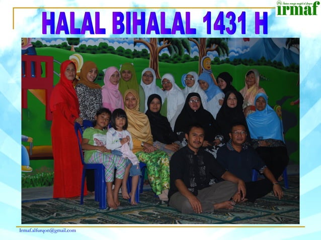 Irmaf (ikatan remaja masjid al furqan) | PPT
