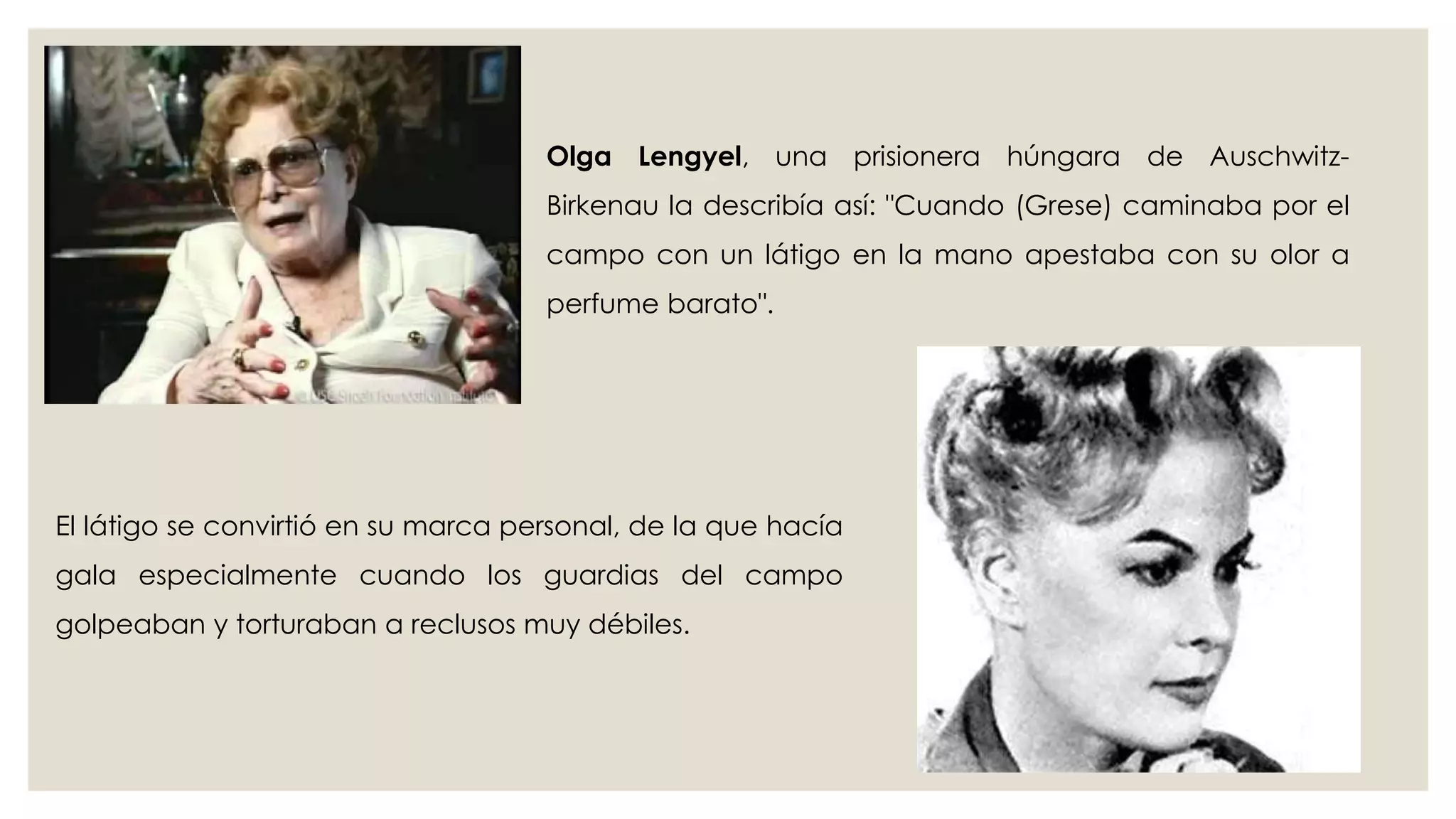 Irma Grese el angel de muerte | PPTX