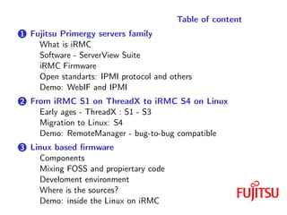 Vladimir ’mend0za’ Shakhov — Linux firmware for iRMC controller on ...