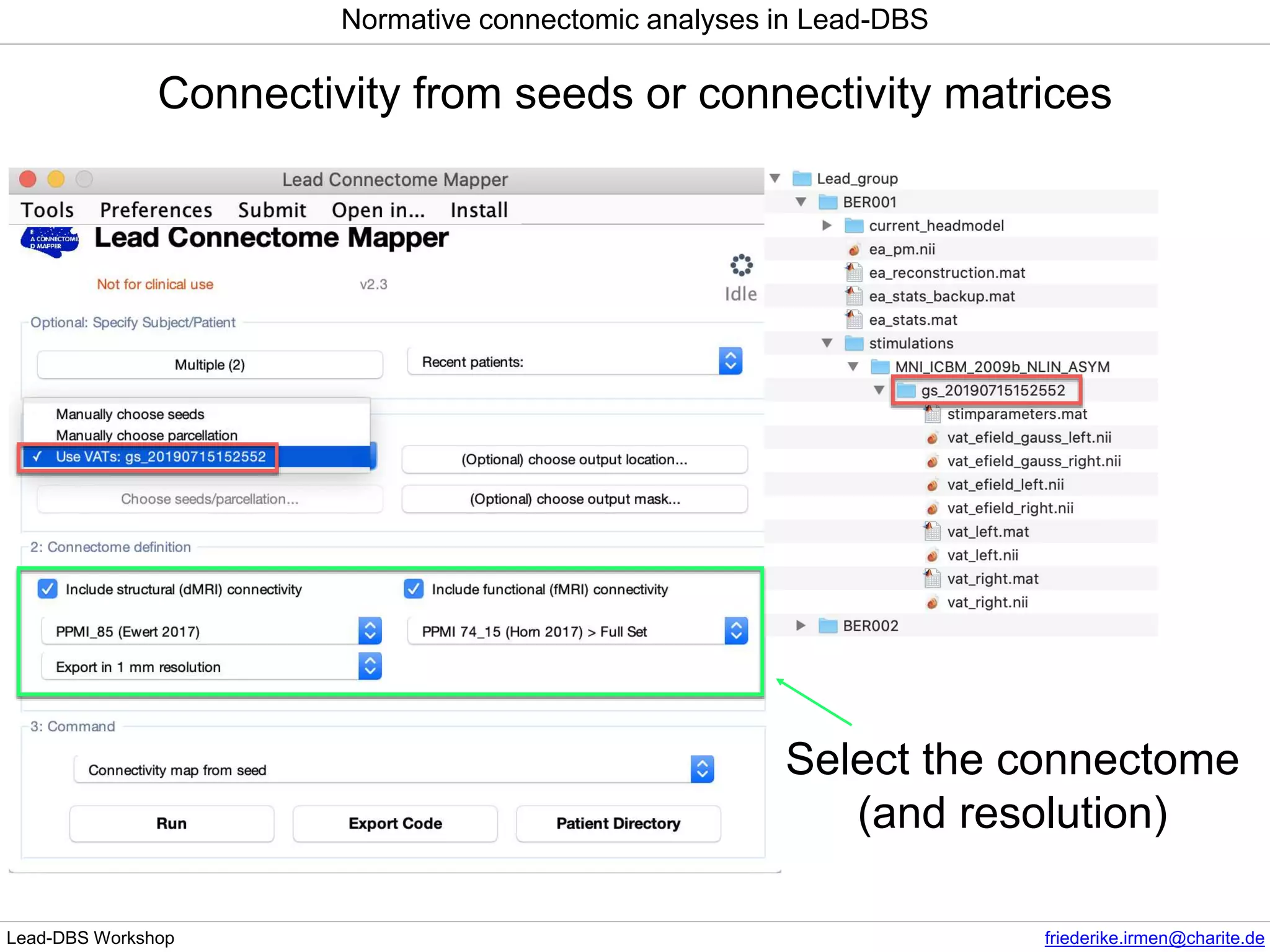 Normative Connectomes Leadmapper | PPTX