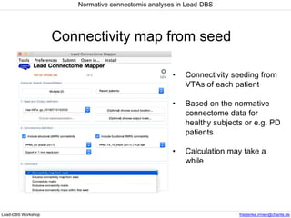 Normative Connectomes Leadmapper | PPTX
