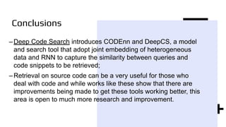 Retrieval on Source Code: A monograph presentation | PDF | Search ...