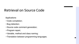 Retrieval on Source Code: A monograph presentation | PDF | Search | Internet
