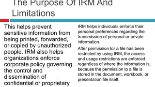 Information Resource Managment | PPT