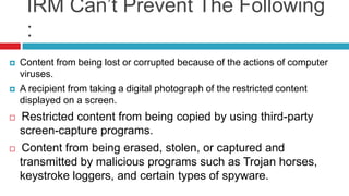 Information Resource Managment | PPT