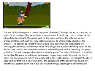 Irn bru evaluation(1) | PPTX