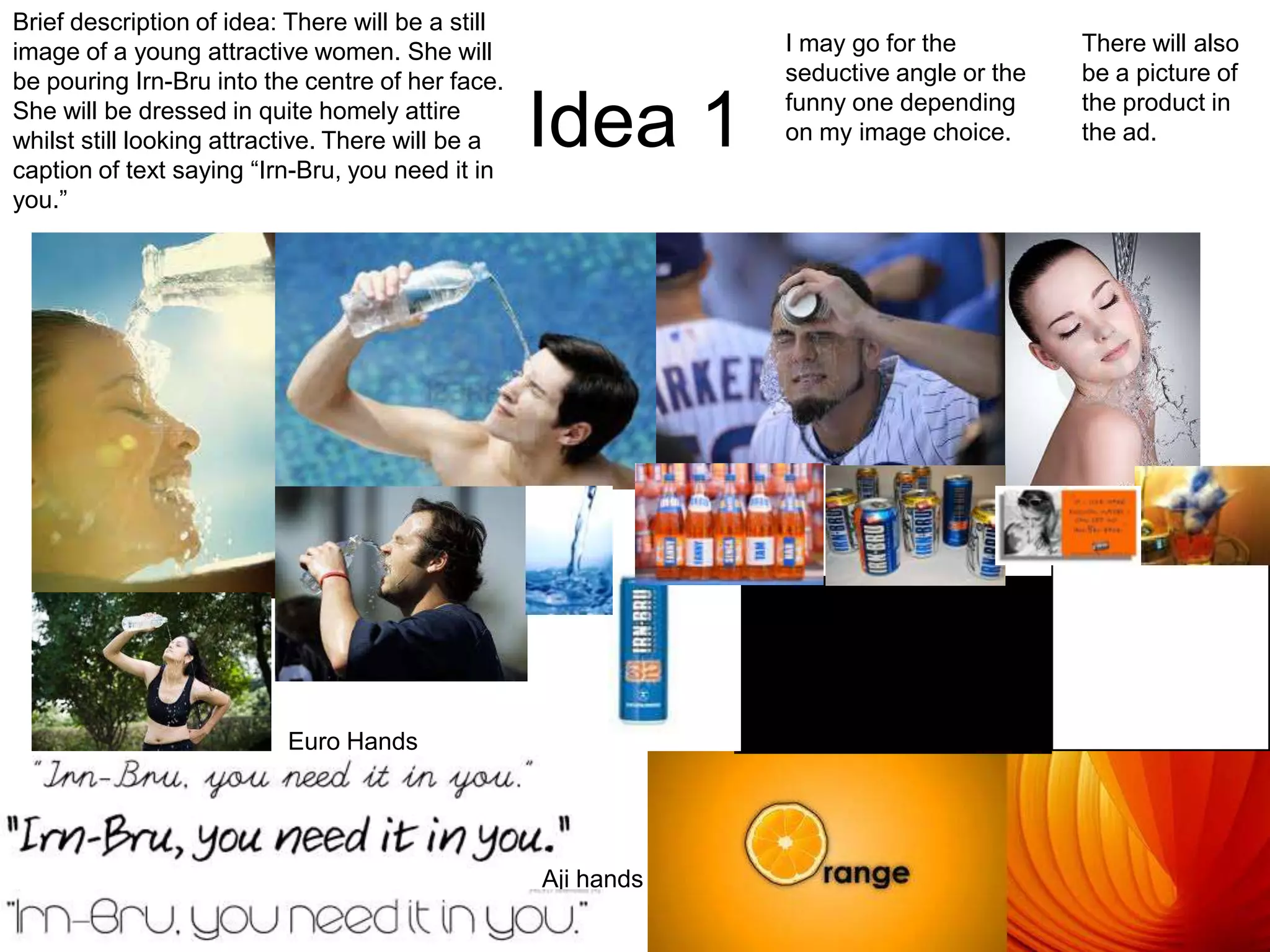 Irn bru mood boards | PPTX | Food & Drink